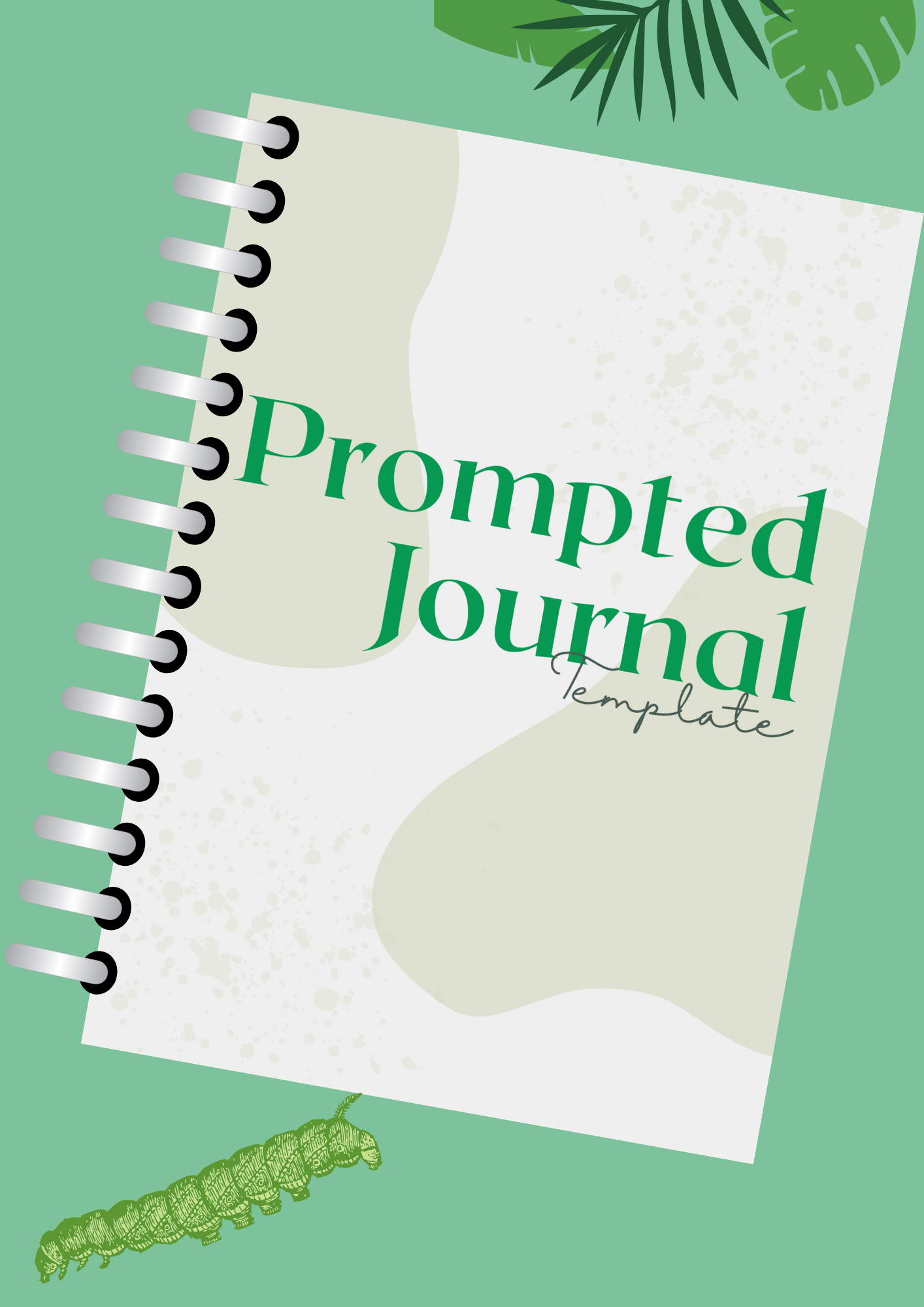 Prompt Journal Template – Phases of A Butterfly